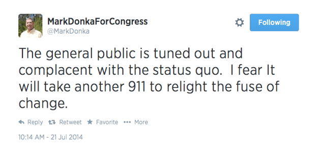 Mark Donka steps very close to the edge | The Vermont Political Observer.